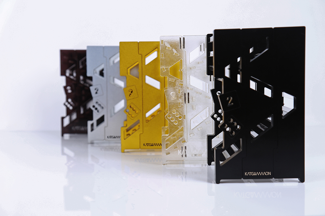 Transparent Baffle Box - KATGAMMON | Backgammon Equipment